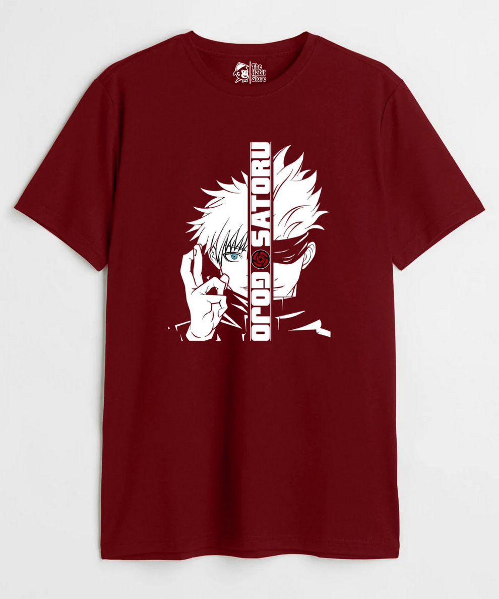Satoru Gojo – Jujutsu Kaisen – Unisex Regular Fit T-shirt – The Habit Store